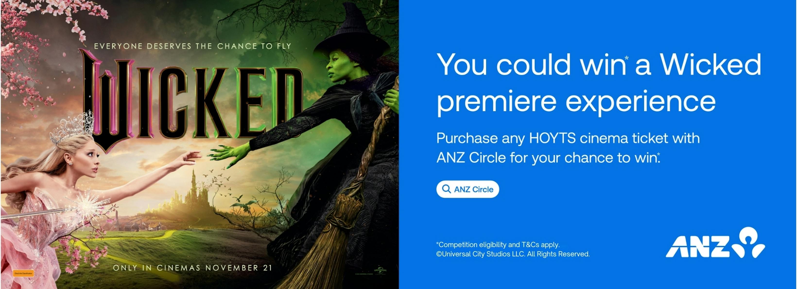 Your chance to win a Wicked premiere experience | HOYTS Cinemas