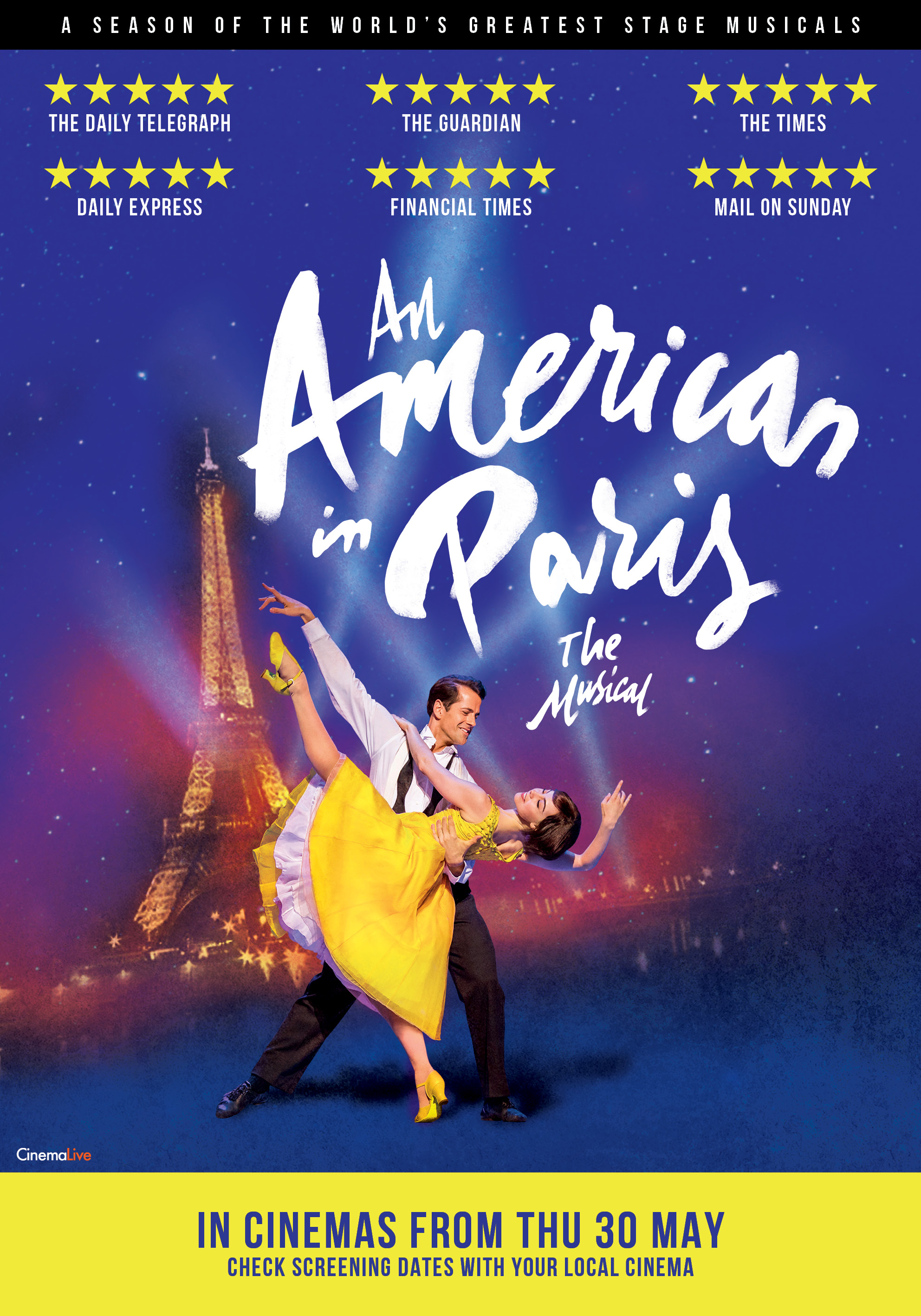 An American in Paris - The Musical | HOYTS Cinemas