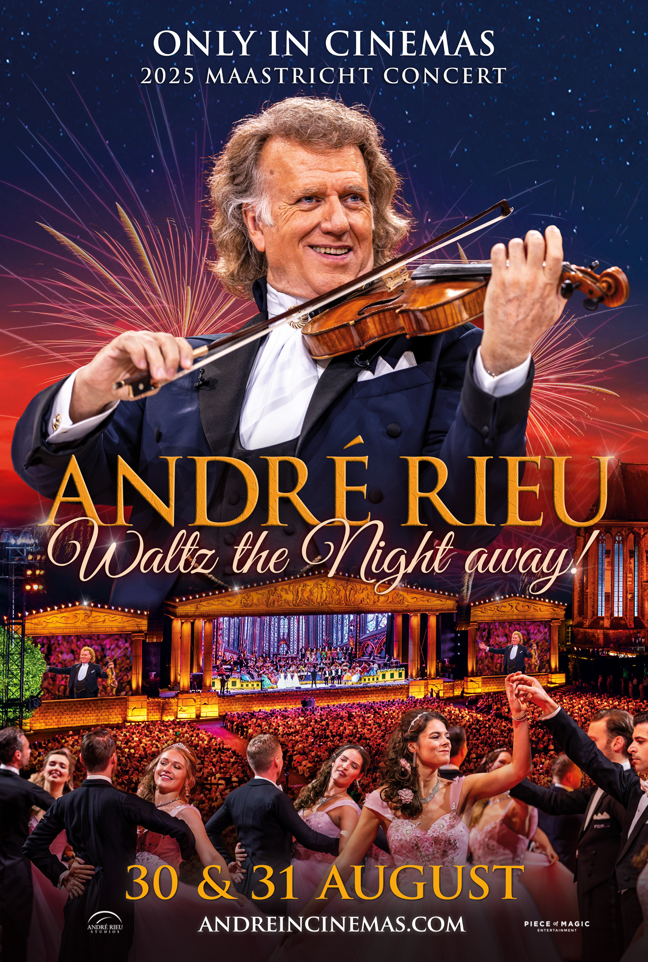 André Rieu's 2025 Maastricht Concert: Waltz the Night Away! | HOYTS Cinemas