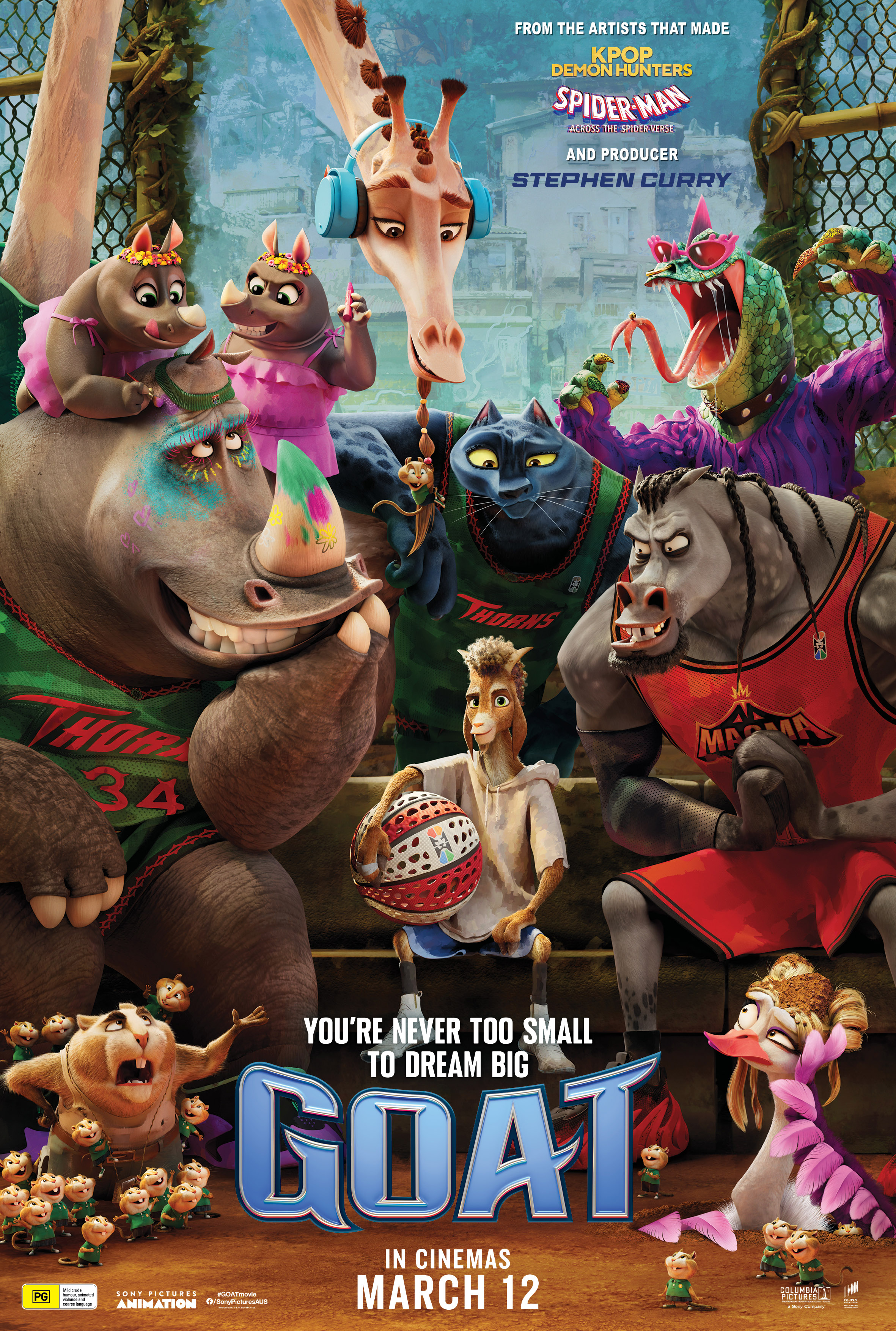 GOAT – Sony Foundation Screening | HOYTS Cinemas