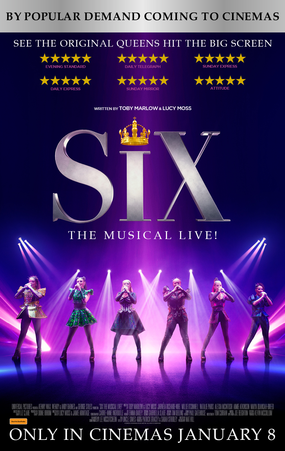 SIX The Musical | HOYTS Cinemas