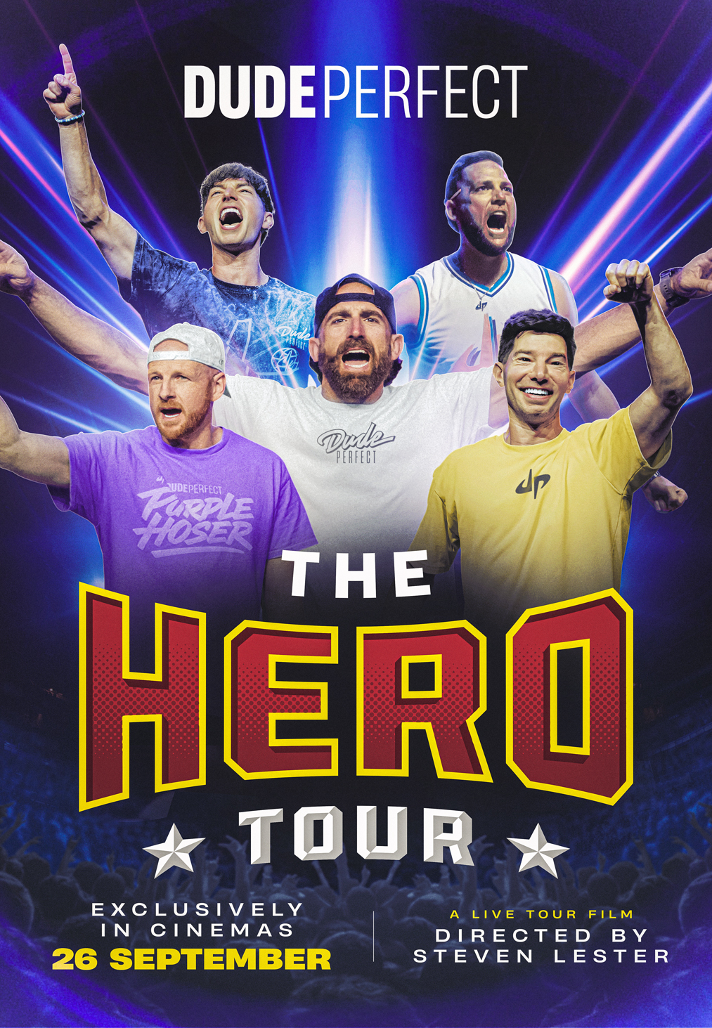 Dude Perfect: The Hero Tour | HOYTS Cinemas