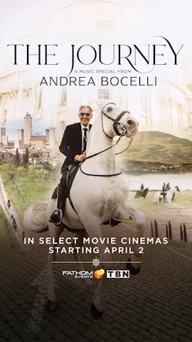 The Journey: A Music Special from Andrea Bocelli | HOYTS Cinemas