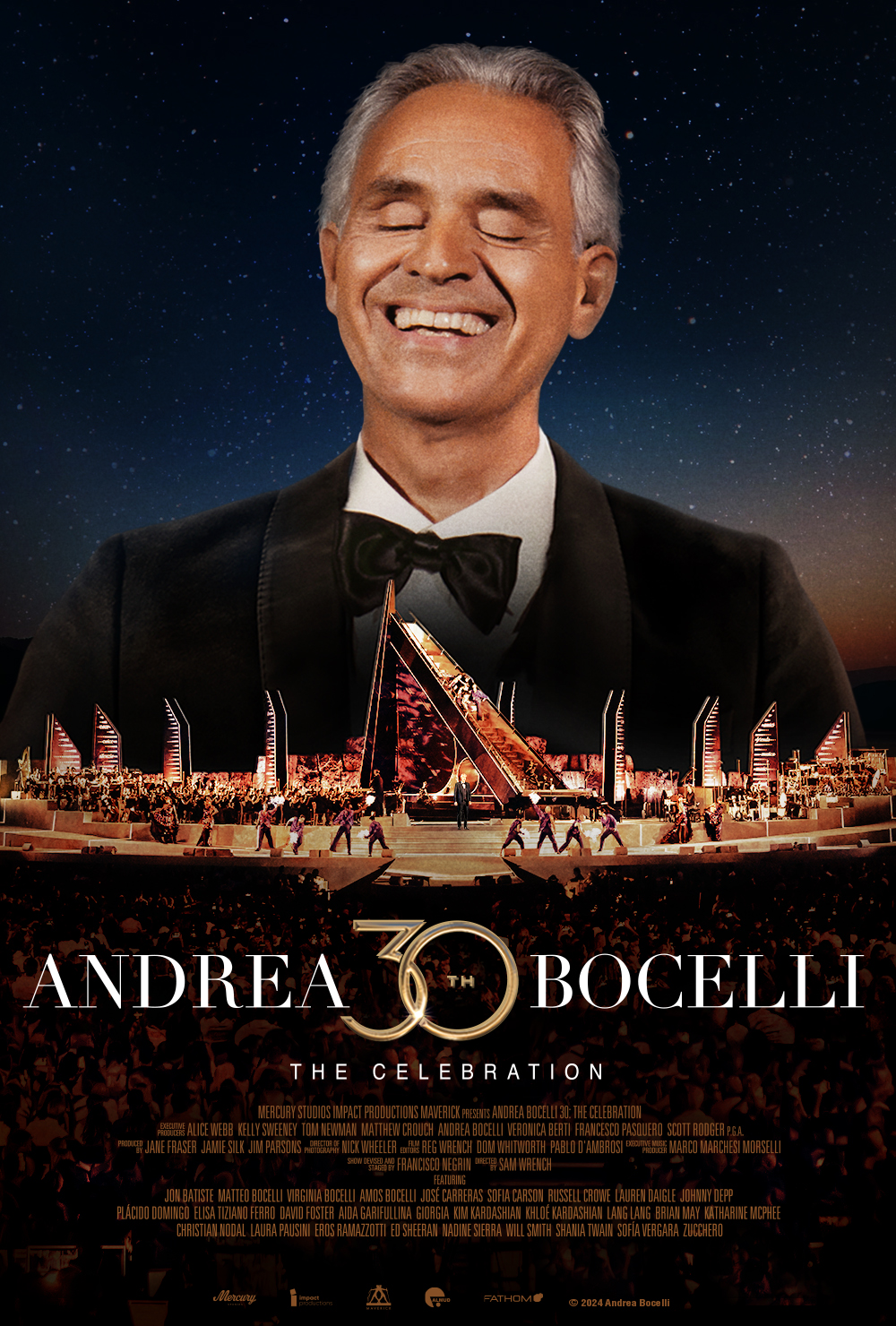 Andrea Bocelli 30: The Celebration | HOYTS Cinemas