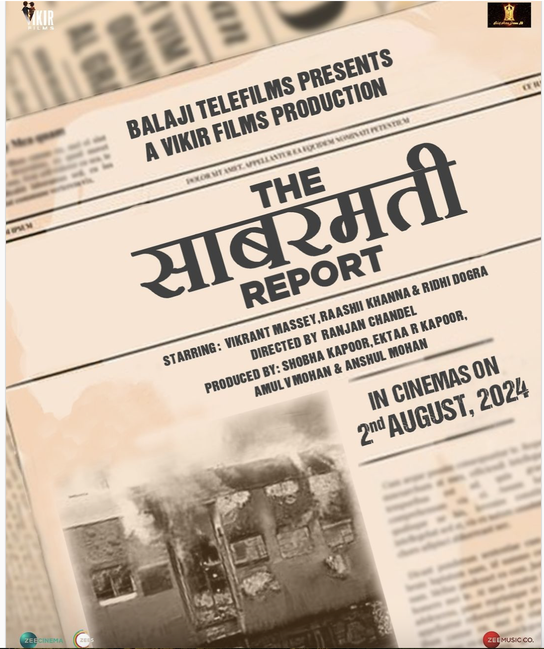 The Sabarmati Report (Hindi, Eng Sub) | HOYTS Cinemas