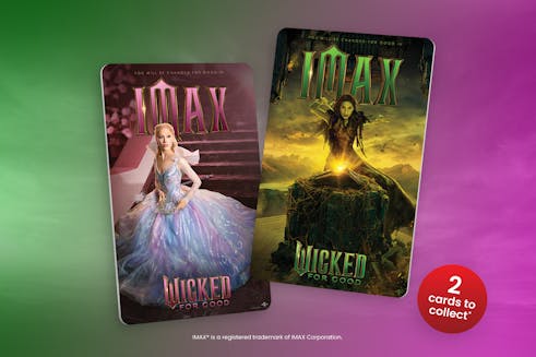 HOYTS Exclusive IMAX® Collectible Cards